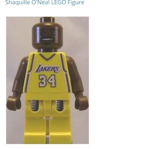 Lego | Toys | Shaquille Oneal Nba Lego Mini Figurine Only Vg No Booklet ...